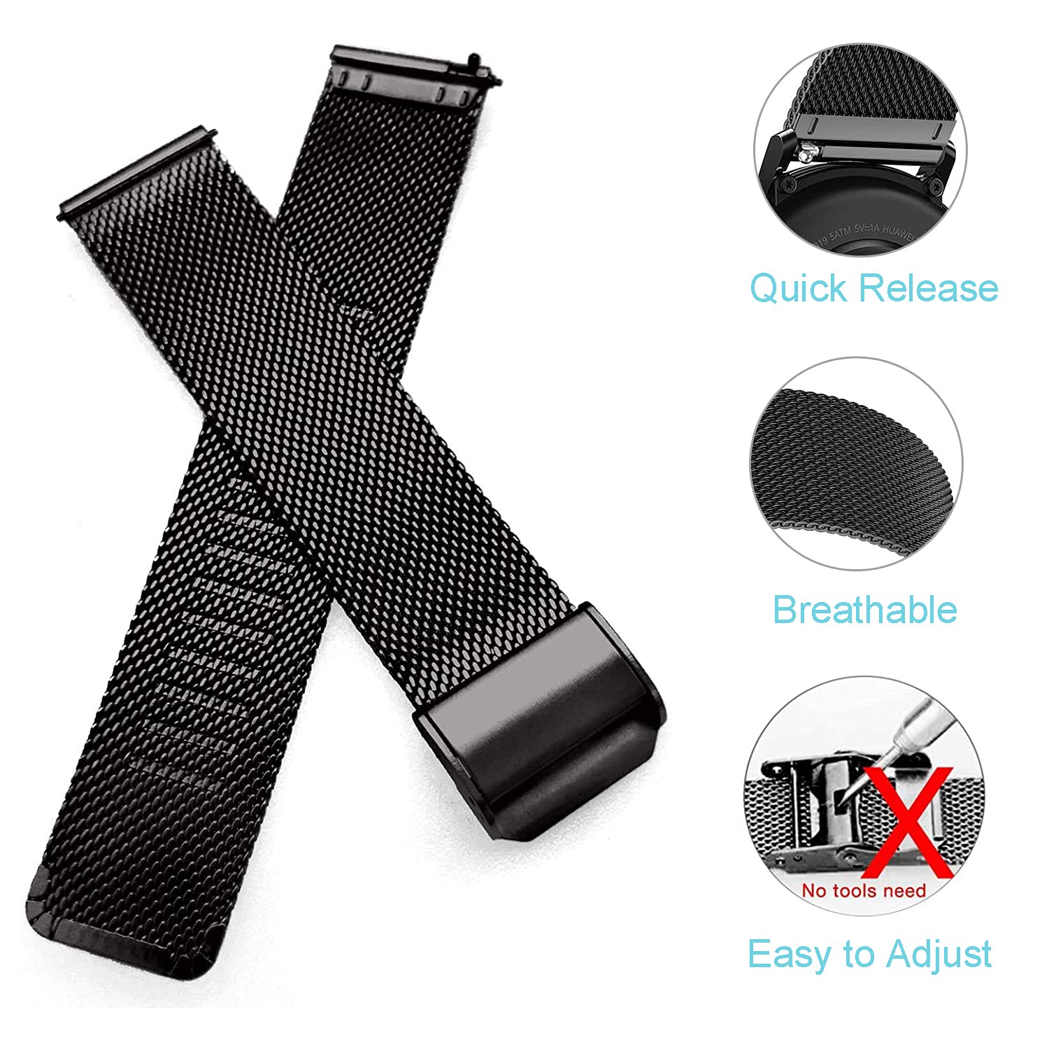 Loxan Metal Watch Bands