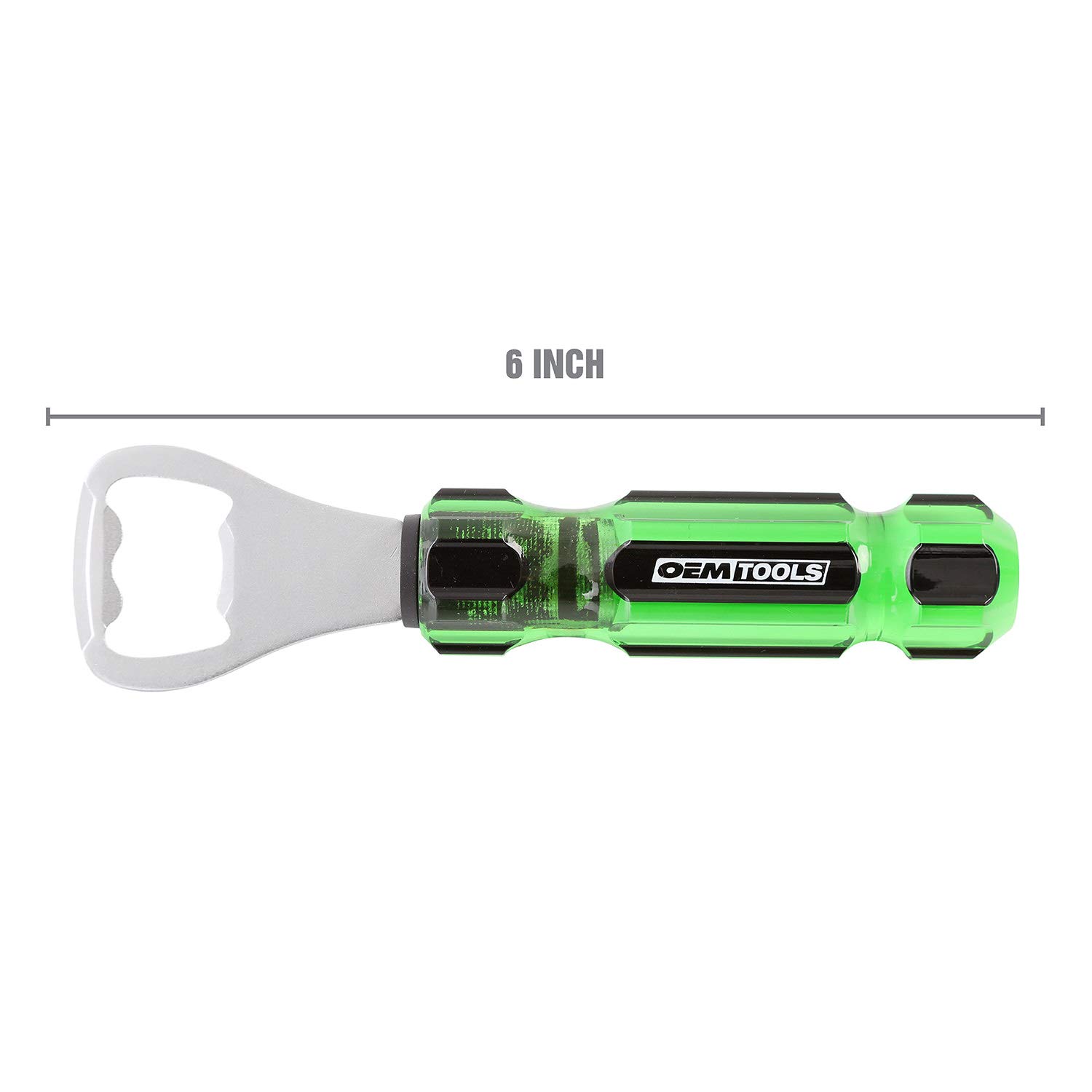OEMTOOLS 26033 Screwdriver-Style Bottle Opener, Acetate Handle, Bar Bottle Opener, Beer Bottle Opener Tool for Workspaces and Tool Boxes, Bartender Gadgets