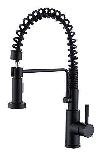 KDR Touchless Kitchen Faucet,Touch-on Activation Kitchen Sink Faucets with Pull Down Sprayer, Brushed Nickel Smart Bar Sink Faucets M815