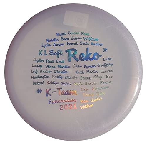 Kastaplast Limited Edition 2021 Team Series K1 Soft Reko Putter Golf Disc [Colors May Vary] - 170-172g