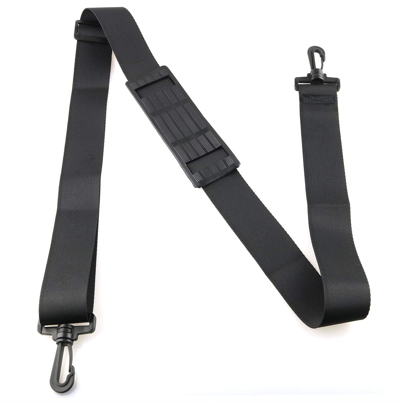 LRONG Fishing Rod Straps Belt Fishing Tackle Ties Shoulder Strap Adjustable Shoulder Strap with Fishing Rod Strap, Black