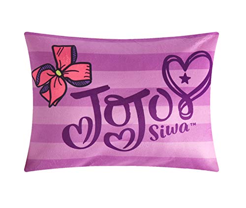 Idea Nuova JoJo Siwa Giftable Sleepover Set with Sleeping Bag, Pillow & Bonus Eye Mask, Ages 3+, Pink, 26"x46"