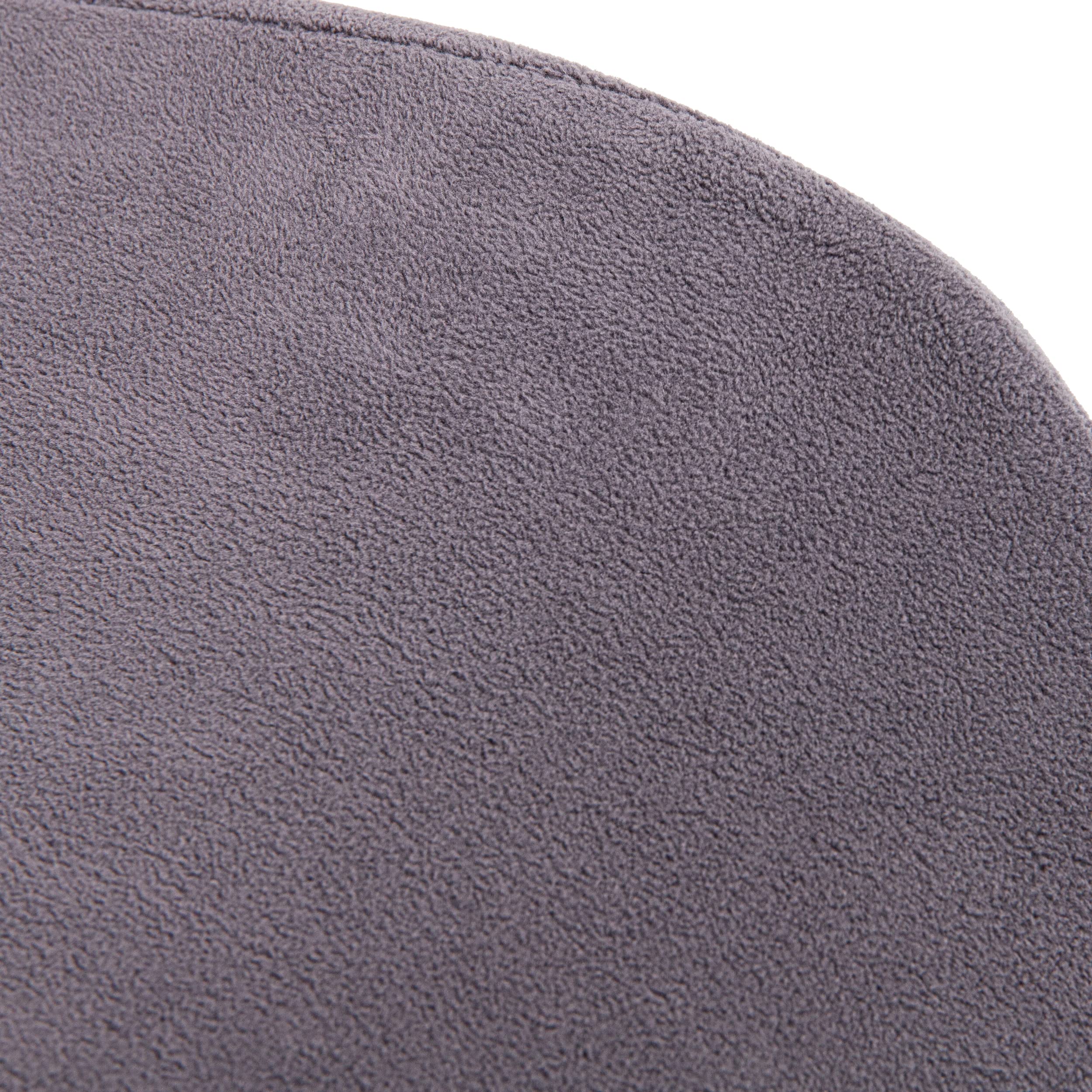 Mind Reader Office Chair Cushion, Ergonomic, Orthopedic, Portable, Car Seat, Memory Foam, 18.25" L x 15.5" W x 4" H, Gray