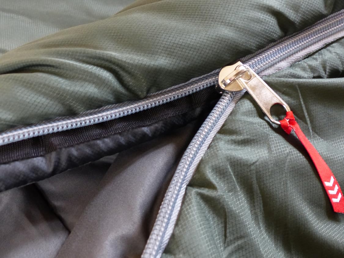 Hotcore Fatboy 400-3/4 Season Oversize Rectangular Sleeping Bag 93"x42" - Multi Season Lightweight Compact -7°F to-22°F (-22°C to -30°C)