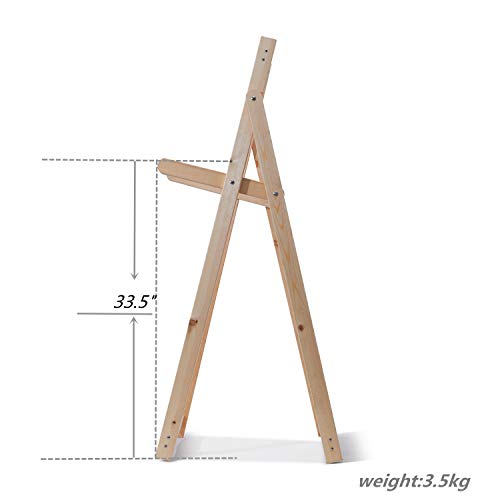KAINOKAI Wooden Archery Target Stand for Point Bag Archery Target Straw Archery Target