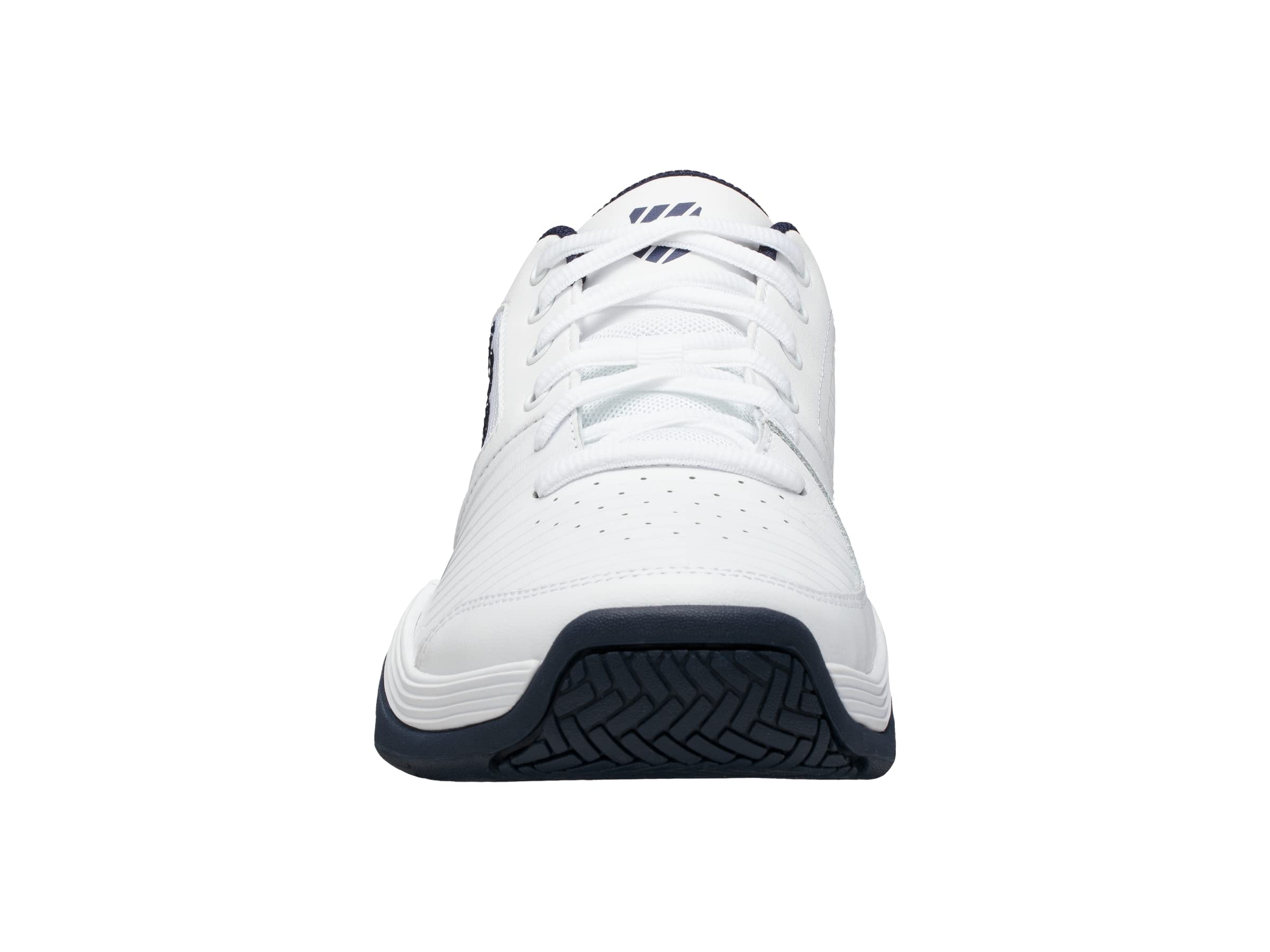 K-Swiss Men's Court Express Tennis Shoe, White/Navy, 11 M