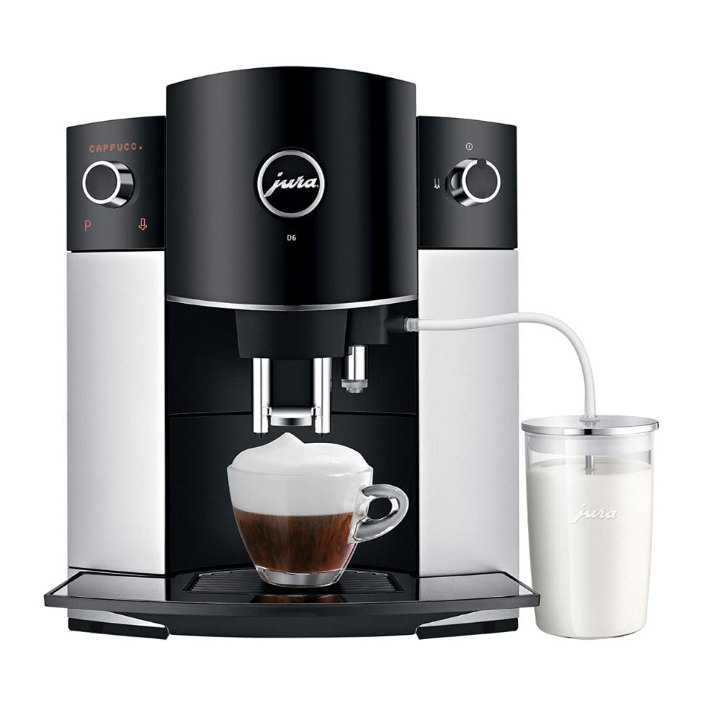 Jura D6 Automatic Coffee Machine 15216 Platinum