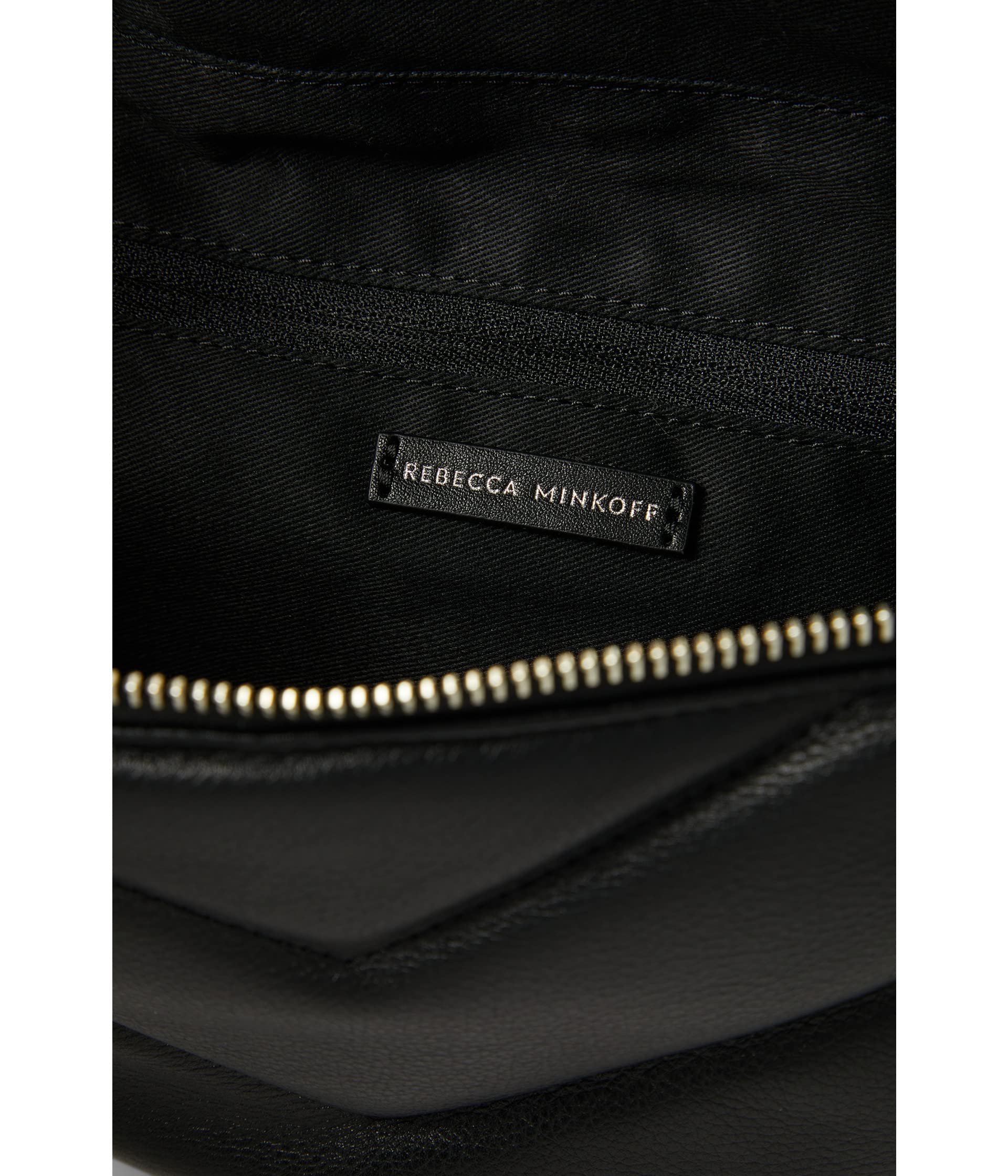 Rebecca Minkoff Edie Maxi Crescent Crossbody Black One Size