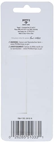Hoppe's No. 9 Gun Cleaning Patch, .270-.35 Caliber (50 Pack)