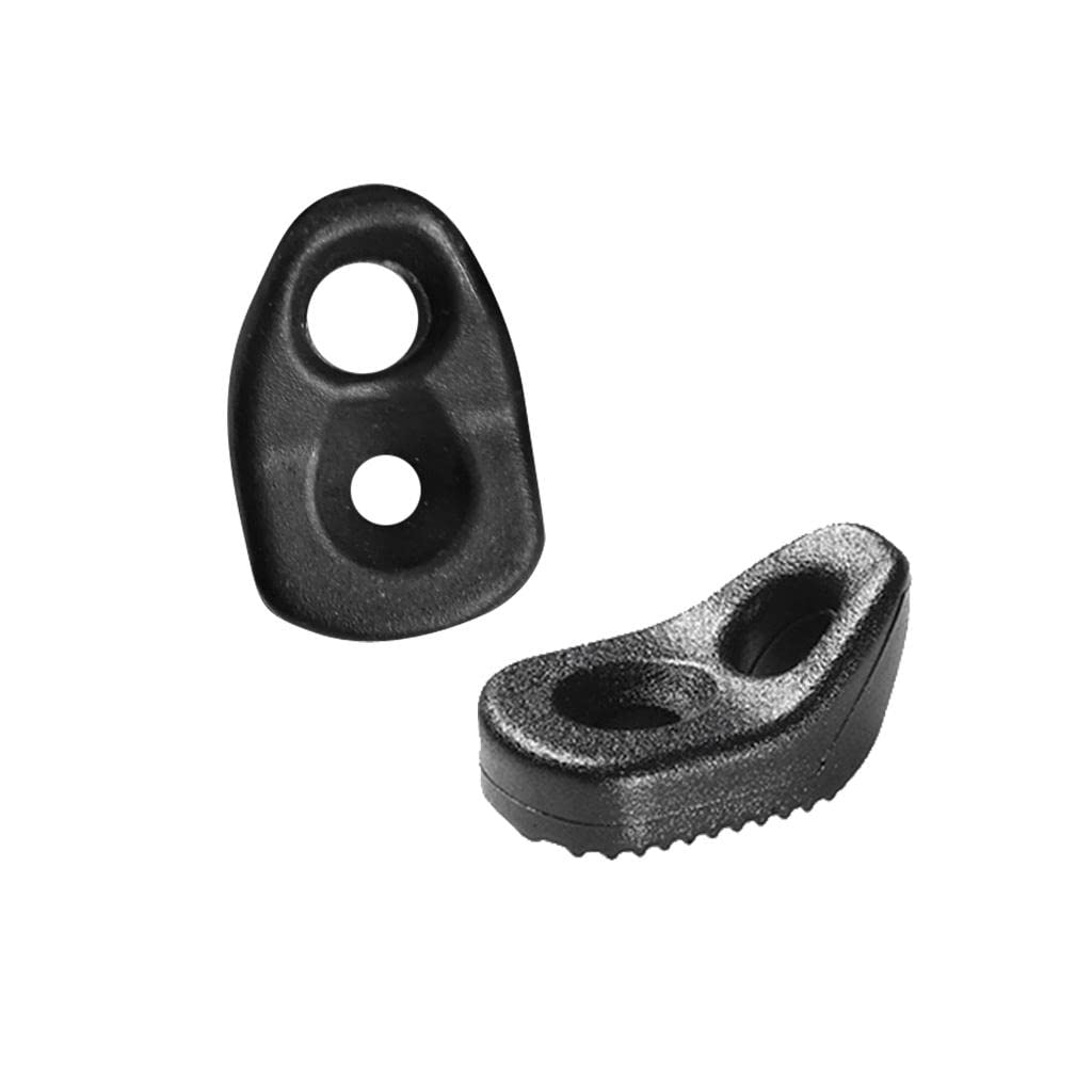 Jili Online 6X Black Kayak D Ring Single Eyelet Tie Down Loop Deck Fitting Rigging Kits