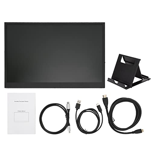 WWJ 13.1/15.4/17.1 Inch Portable Monitor Including Smart Case, 16:9 (Size : 15.4")