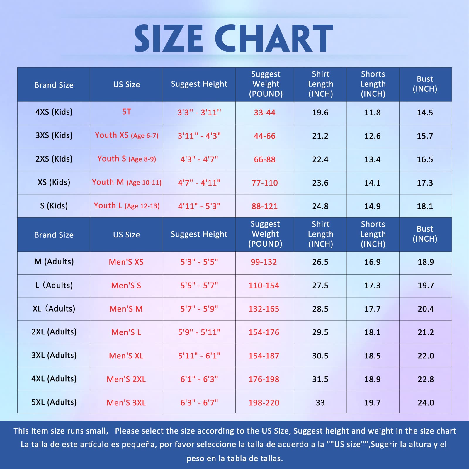 LAIFU Custom Soccer Jersey for Kids Soccer Uniforms for Men Women with Name Team Number Logo Sapphire Blue 4X-Small