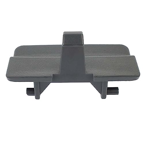 KARPAL Center Console Armrest Jump Seat Lid Latch Compatible With 2010-2018 Ford F-150 Blabk Gray