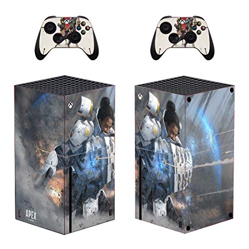 KAJAL MANI Vinyl Skin Sticker Decal Wrap for X-box-One-Series X Console Skin Set Super Gun
