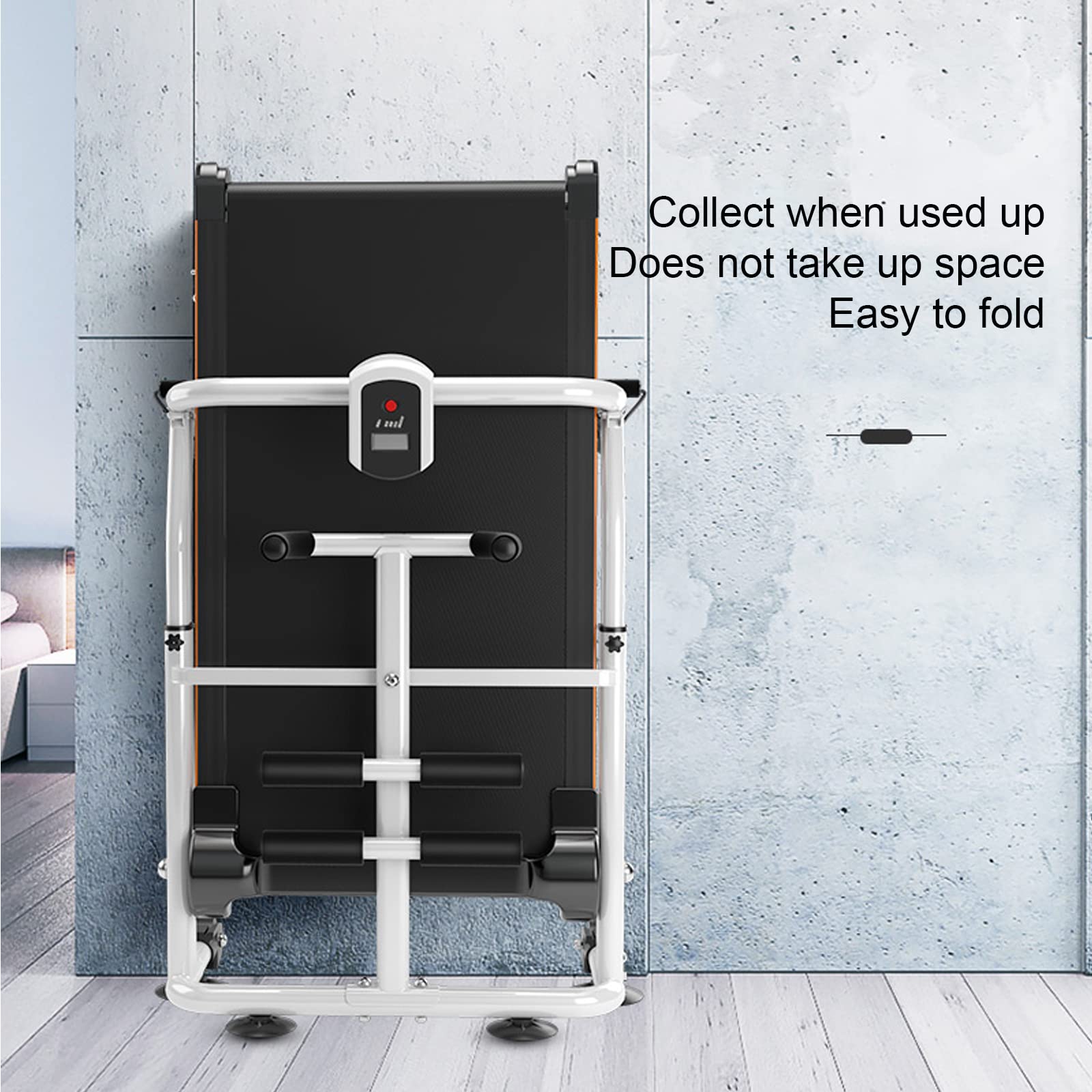 Multifunctional Mechanical Treadmill, Portable Walking Jogging Machine Flat Slim Treadmill, Installation-Free, Jogging Running Machine for Home/Office (Style9)
