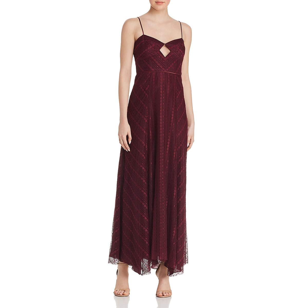 Jill Jill Stuart Women's Lace Gown with Keyhole Detail, Pandora, 4