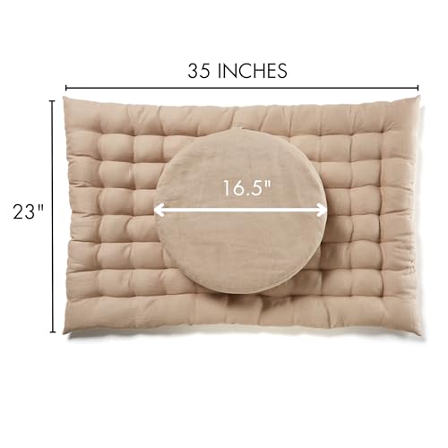 Mira Meditation Cushion - Yoga Pillow for Sitting on the Floor