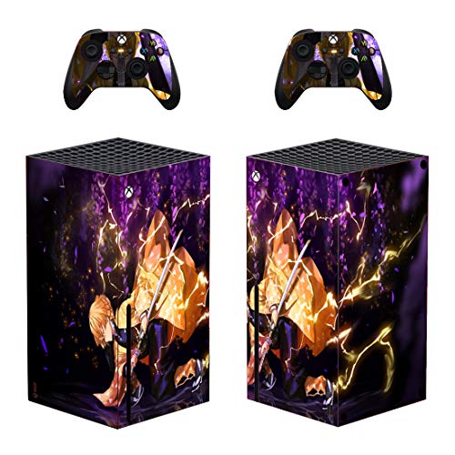 KAJAL MANI Vinyl Skin Sticker Decal Wrap for X-box-One-Series X Console Skin Set Evil Killer