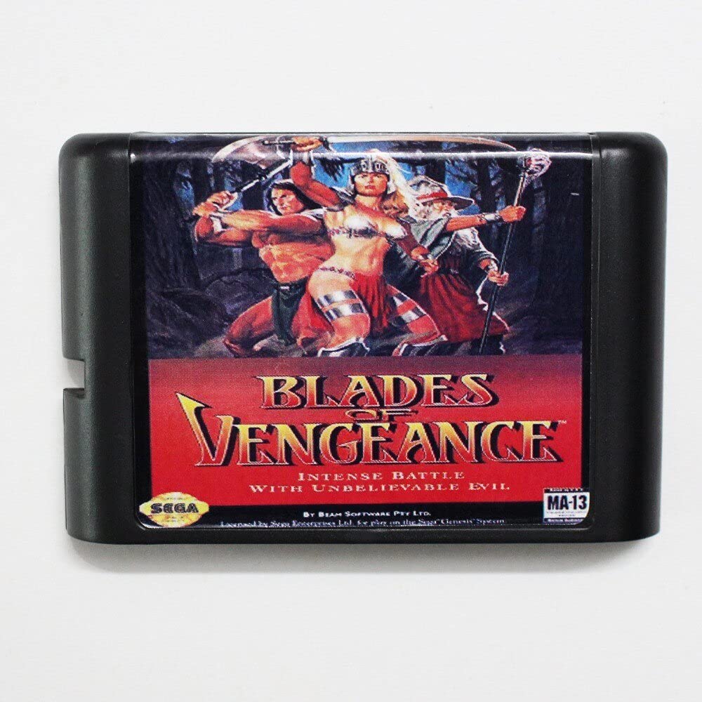 Retro Game Blades Of vengeance 16 bit MD Game Card For Sega Mega Drive For Genesis (NTSC-J)