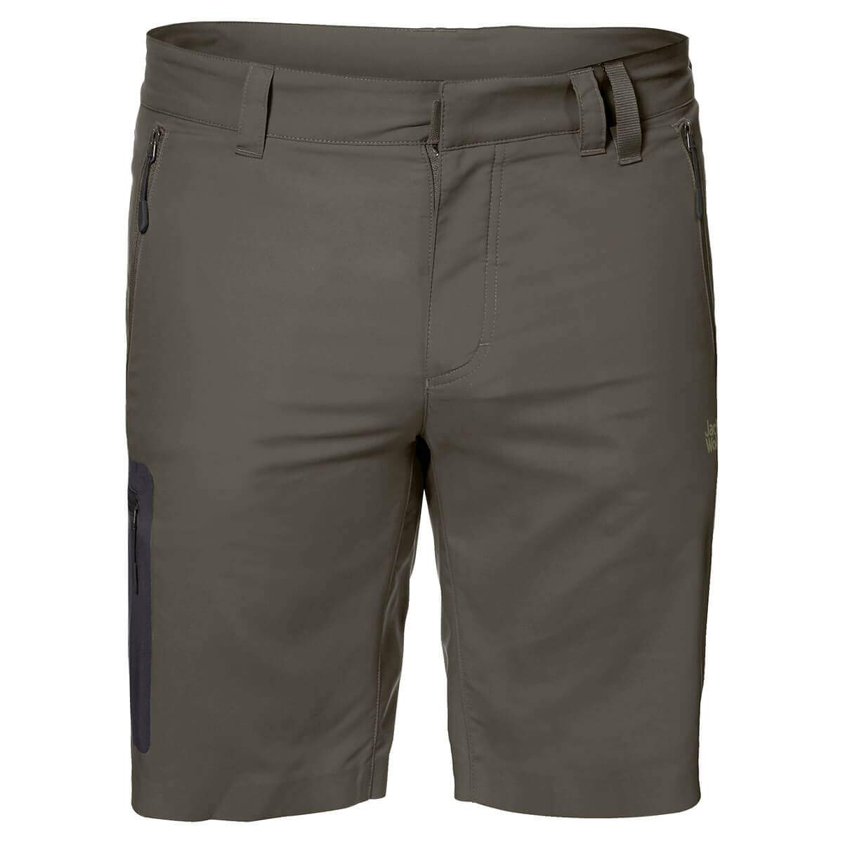 Jack Wolfskin Mens Active Track Shorts Men, Grape Leaf, XL Reg
