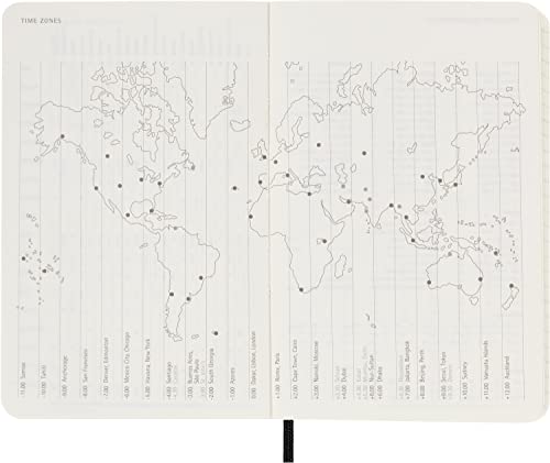 Moleskine Classic 12 Month 2023 Weekly Planner, Soft Cover, Pocket (3.5" x 5.5"), Black