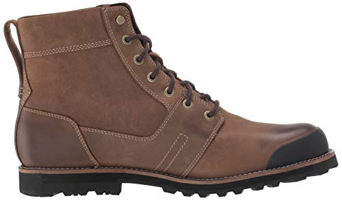 KEEN The Rocker 2 Mid Height Leather Waterproof Fashion Boot, Tawny, 8.5 M US