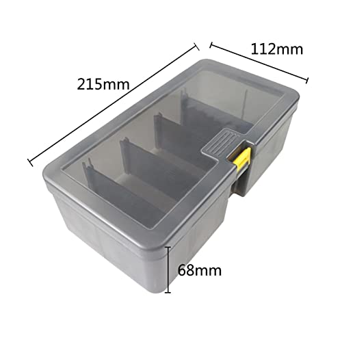 MEFESE Double Layer Fishing Tackle Box Accessories Lures Bait Storage Case Shrimp Boxes for Lure Cover Organizer Baits Container
