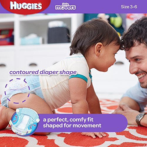 Huggies Little Movers Diapers, Size 5, 50 Count (Packaging May Vary)