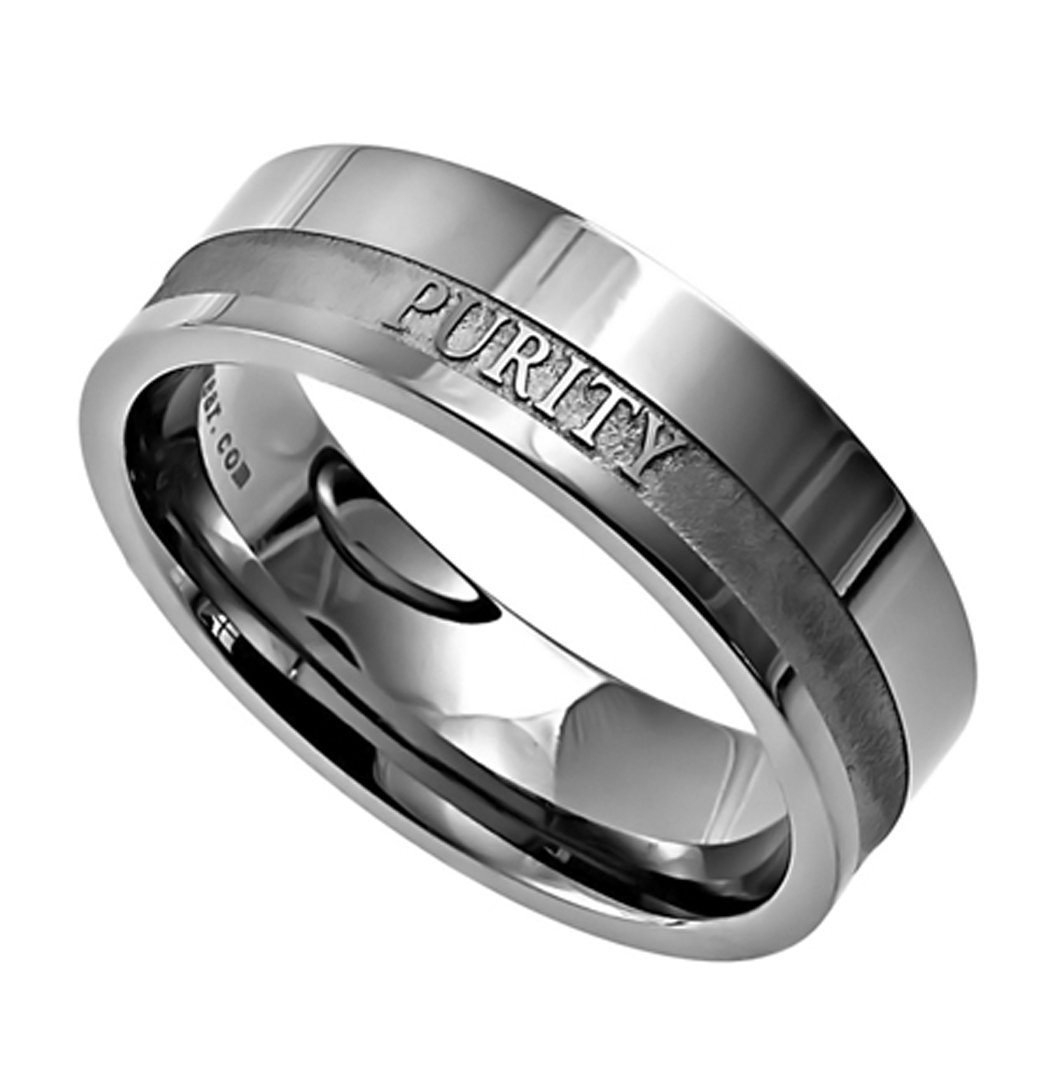 K14 Purity Ring Matthew 5:8 Scripture Blessed are The Pure in Heart Christian Band (8)