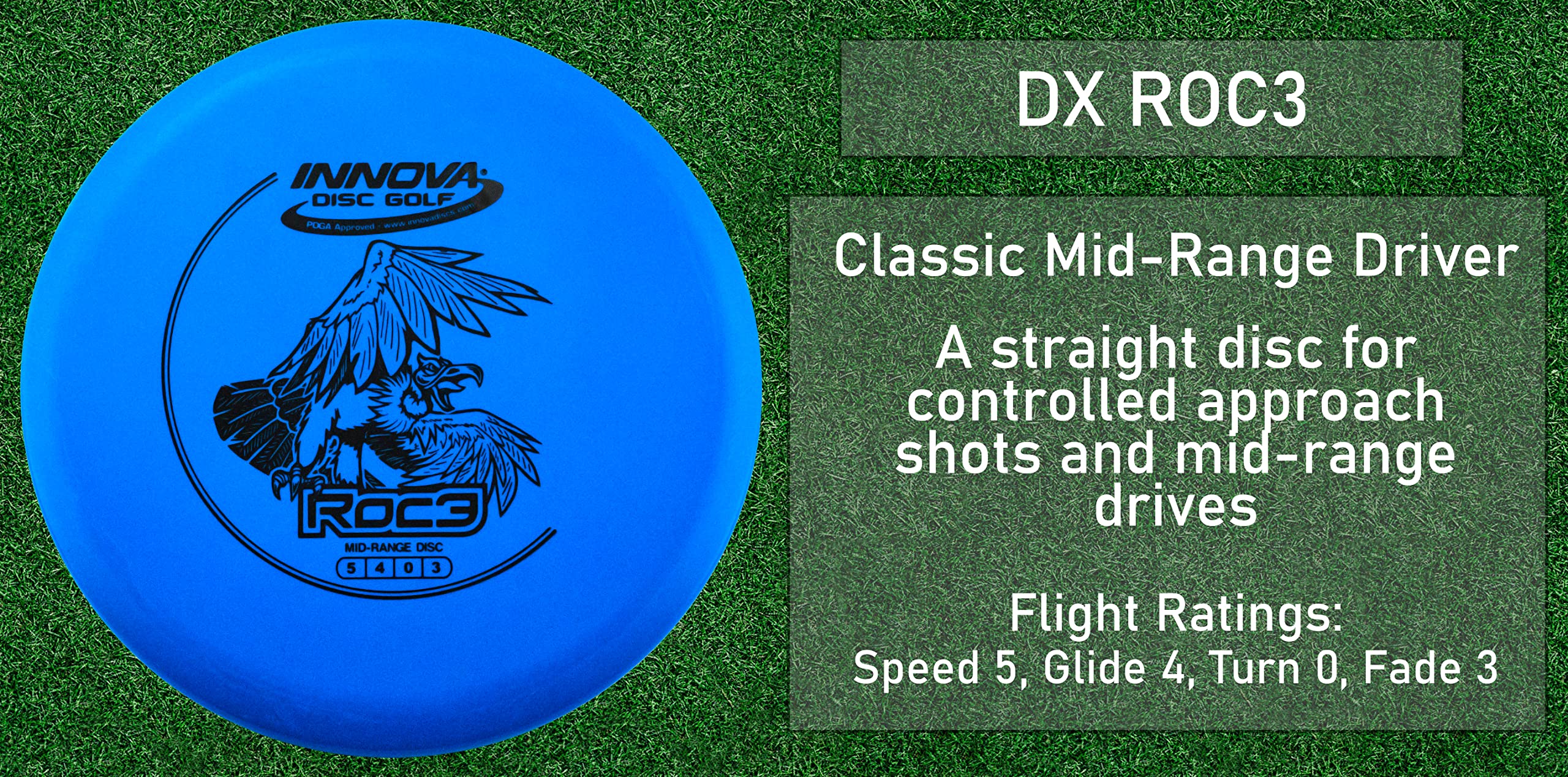 Innova Disc Golf Starter Set –Colors May Vary 160-180g – Disc Golf Putter, Disc Golf Driver, Mid-Range, Frisbee Golf Disc Set, Beginner Disc Golf Set