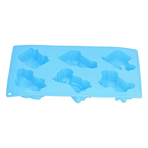 Innovative 6-Grid Vehicle Pattern Mold for Creative Baking and Crafts(Automobile Mold)