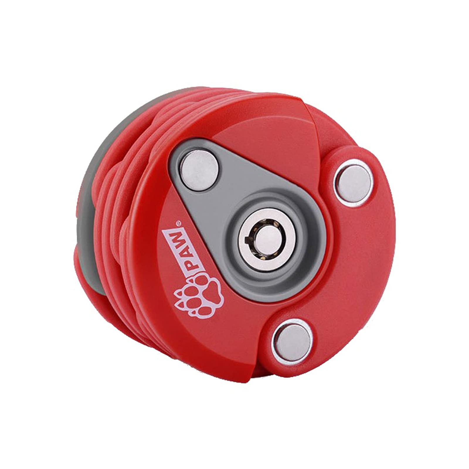 LHQ-HQ Bicycle Hamburger Lock Key Lock Heavy Duty Anti-Theft High Security Alloy Steel Lock with 3 Keys