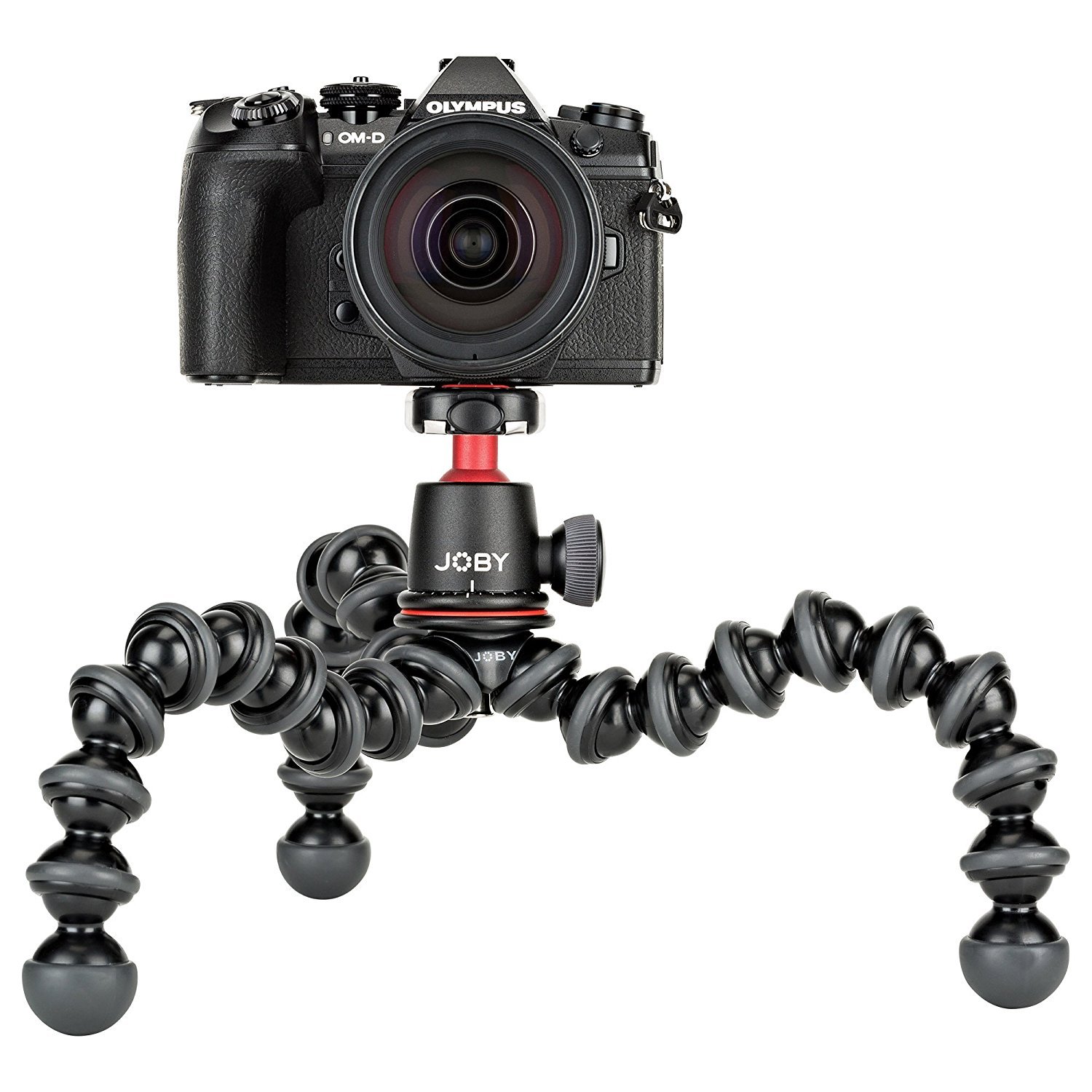 Joby GorillaPod 3K Flexible Mini-Tripod with Ball Head Kit, with A Bonus ZAYKiR Phone Adapter - Bundle