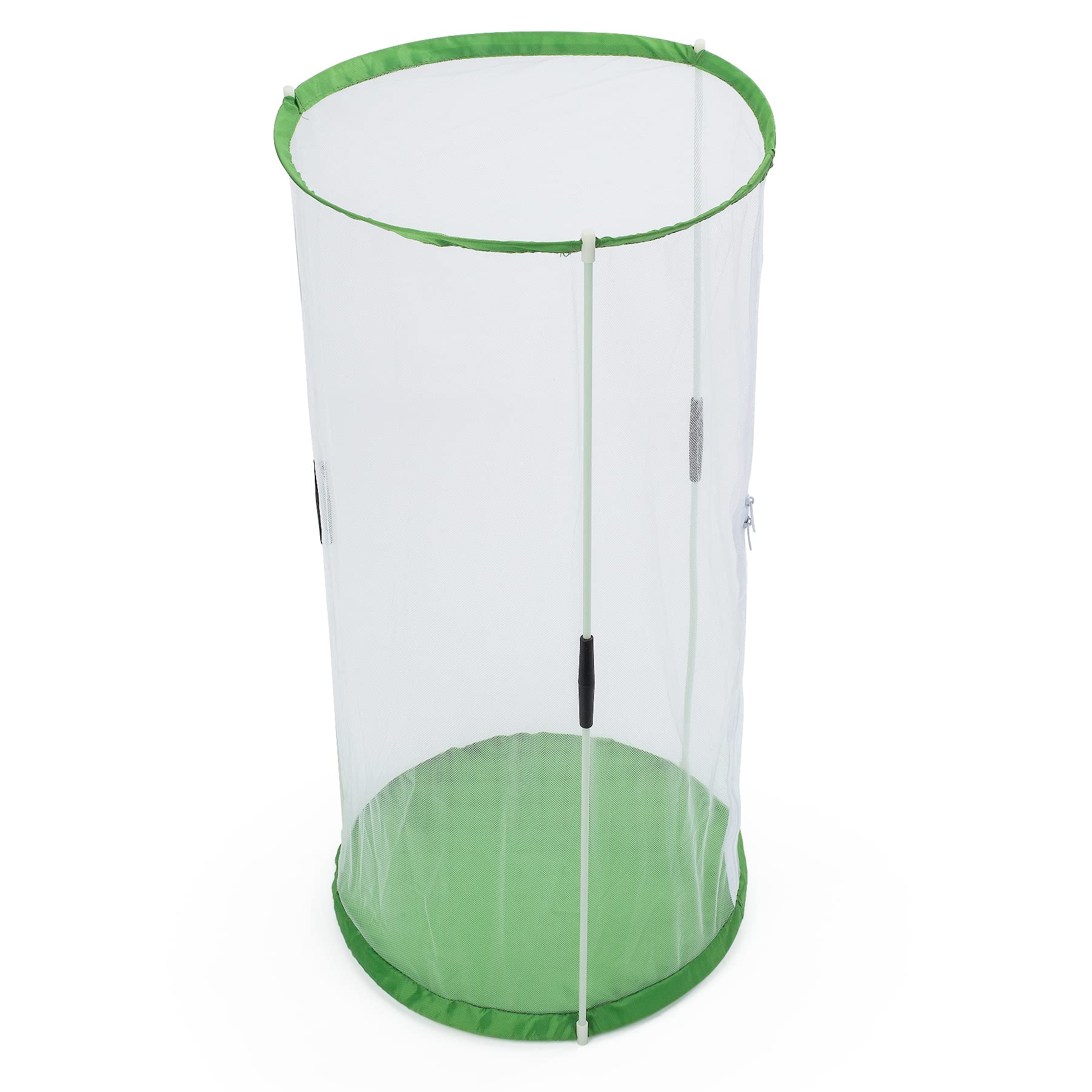 Monarch Butterfly Habitat, Insect Mesh Cage, Caterpillar Enclosure, Critter Cage, Bug Terrarium (12 x 24 inches)