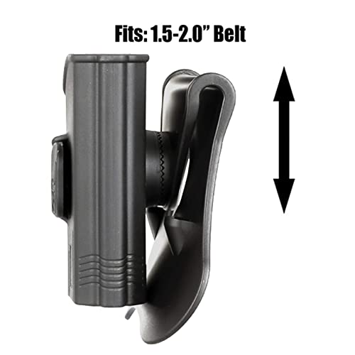 LC9 OWB Holster for Ruger LC9, LC9s, LC380, EC9, EC9s(Not for Laser Models), 360° Adjustable Tactical Gun Holster, Outside Waistband Carry - Right Handed