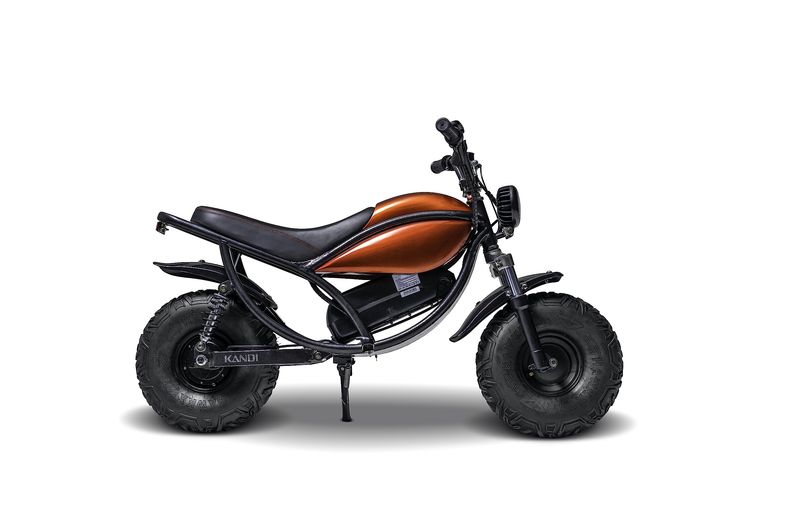 Kandi America Trail King E500 Electric Motorcycle, Top Speed 15 MPH, 48V Motor, Dual Suspension, 6 Hour Charge, Ages 12+