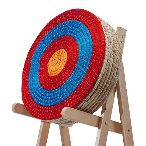 KAINOKAI Wooden Archery Target Stand for Point Bag Archery Target Straw Archery Target