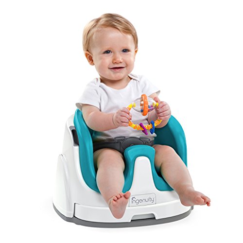 Ingenuity Baby Base 2-in-1 Seat - Peacock Blue