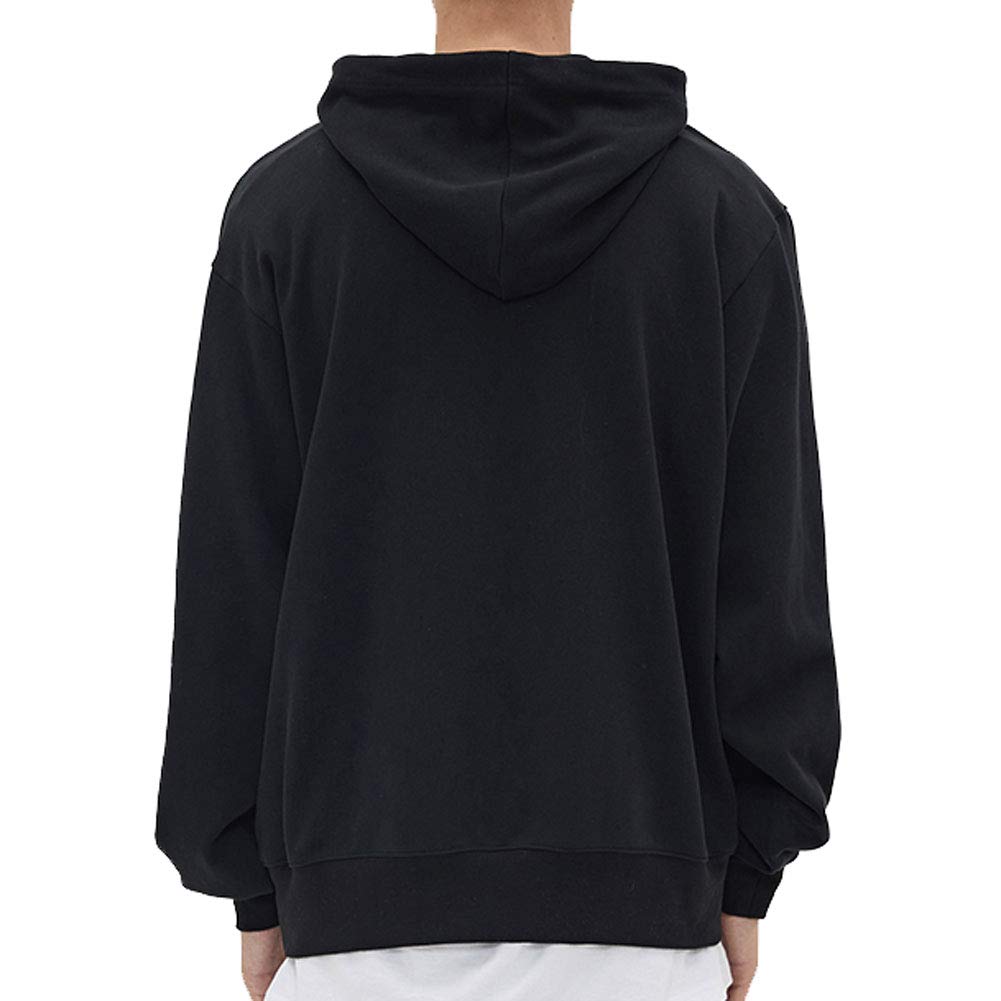 Kigcos Unisex Revenge Hoodie Rap Broken Heart Graphic Pullover Hooded Sweatshirt Top (Black1, Small)