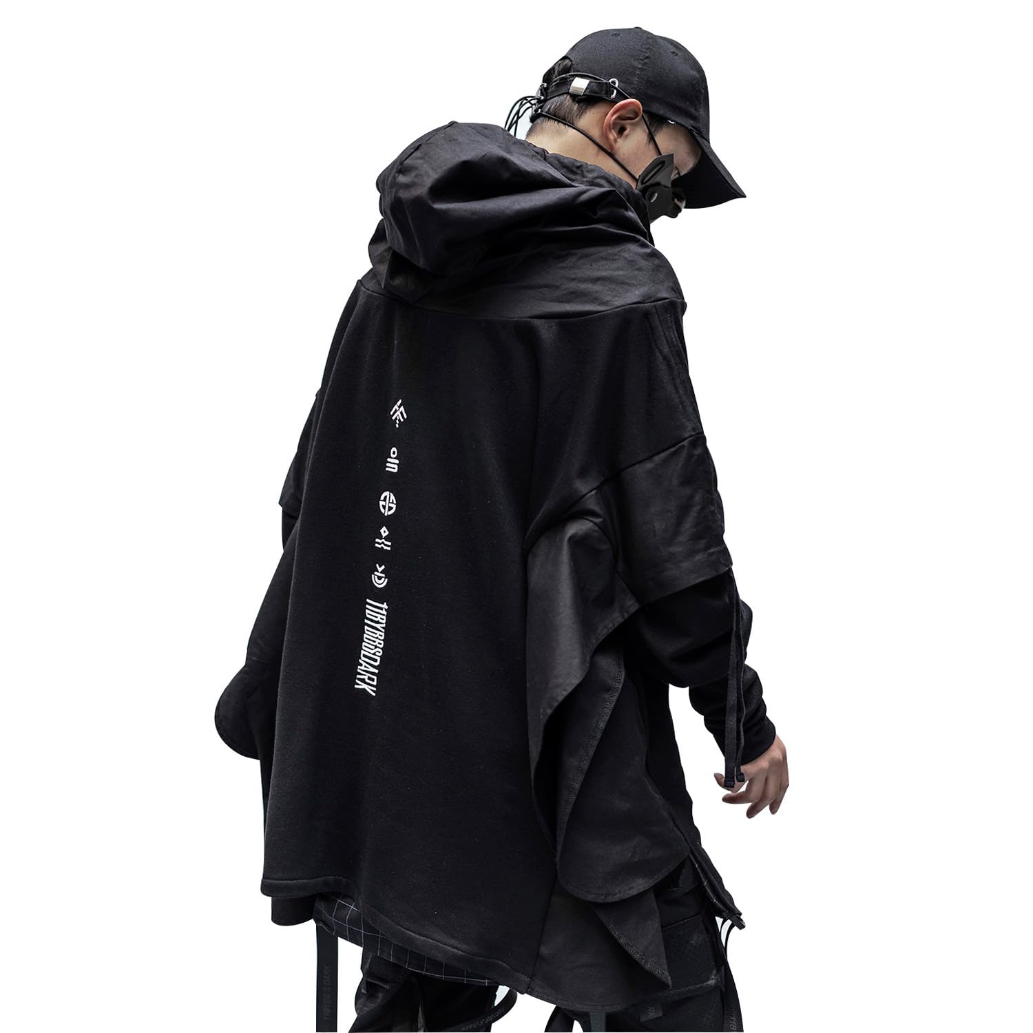 MFCT Men's X Heavy Industrial Hoodie (US, Alpha, Large, Regular, Regular, Standard, Black)