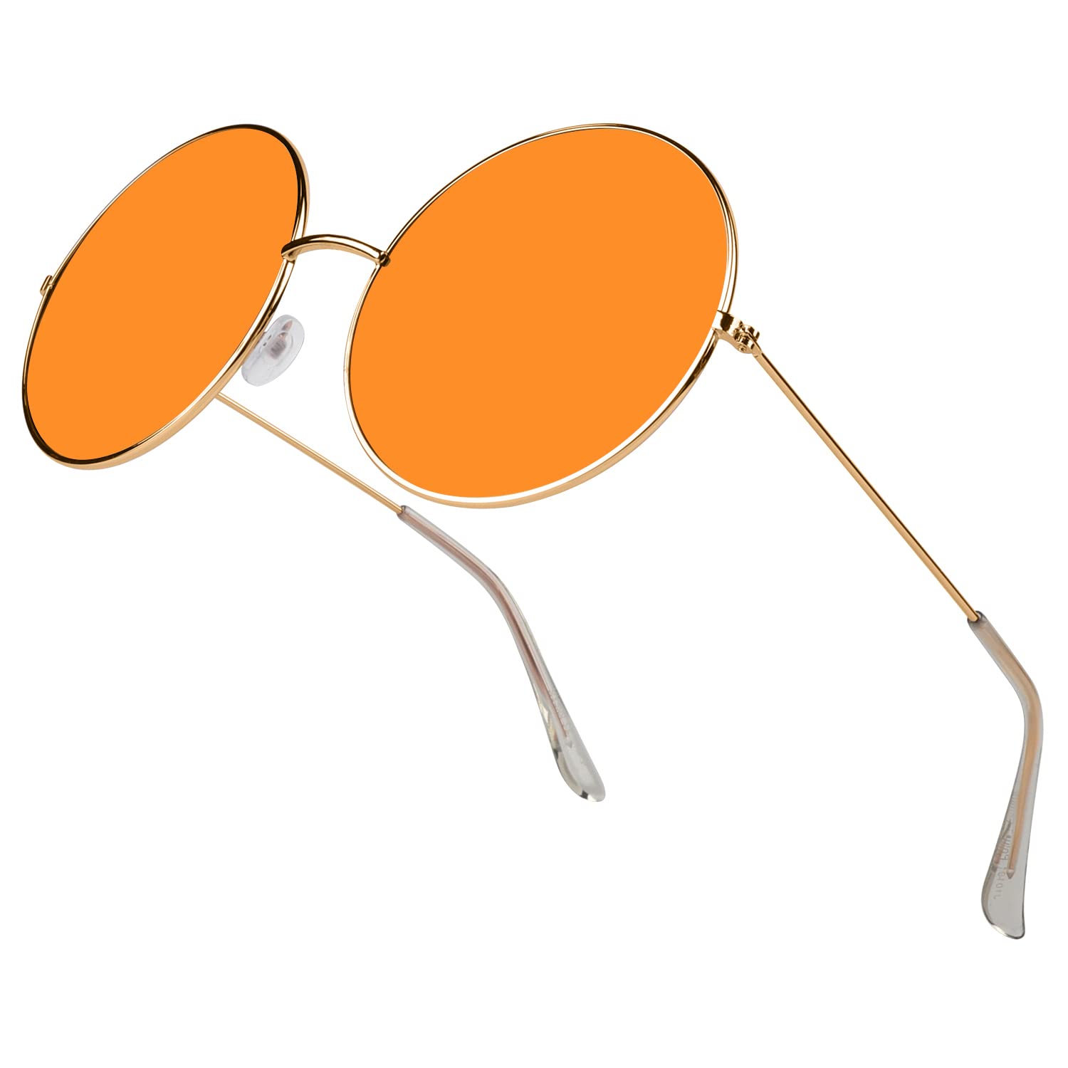 Hippie Glasses Disco Hippy 70’s Sunglasses 60’s Cool Funky Shades quavo Orange