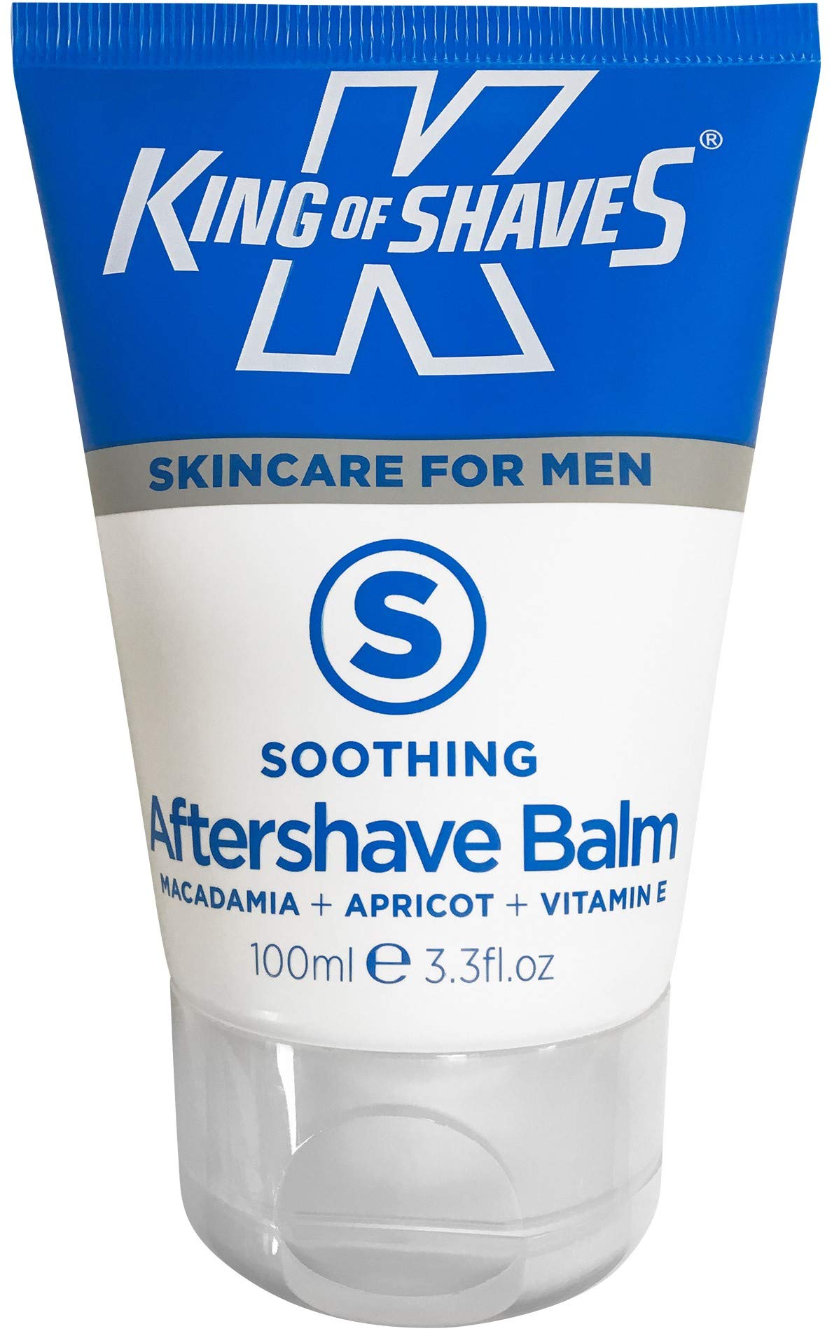 King of Shaves Soothing Aftershave Balm, Post Shave For Men 100ml