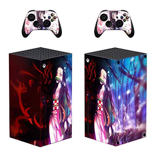 KAJAL MANI Vinyl Skin Sticker Decal Wrap for X-box-One-Series X Console Skin Set Killer Evil