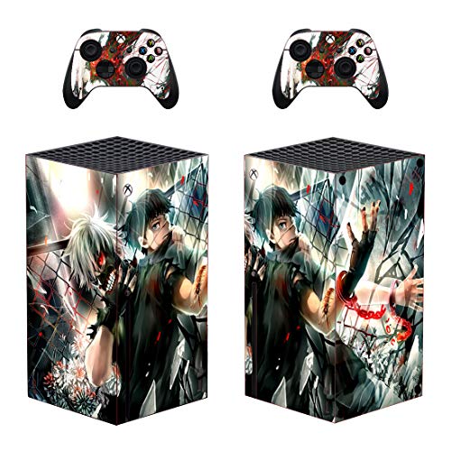 KAJAL MANI Vinyl Skin Sticker Decal Wrap for X-box-One-Series X Console Skin Set City Ghost