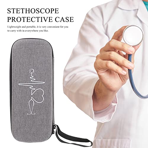 Stethoscope Carrying Case, Personalized Stethoscope Case for Nurses for/MDF/Stethoscopes - Extra Room Mesh Pocket for Nurse Accessories