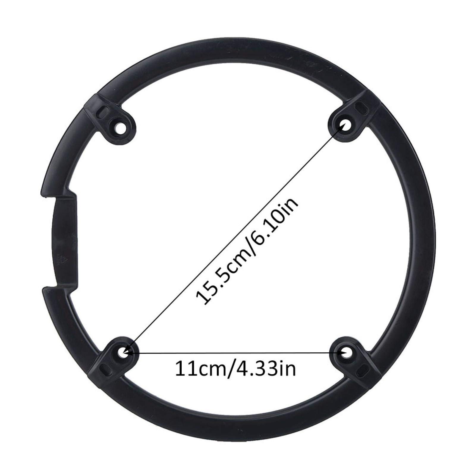 Keenso Mountain Bike Bicycle Chain Wheel Crankset，Chain Wheel Cover Support Protection Cover Accessories Bicycle and Accessories