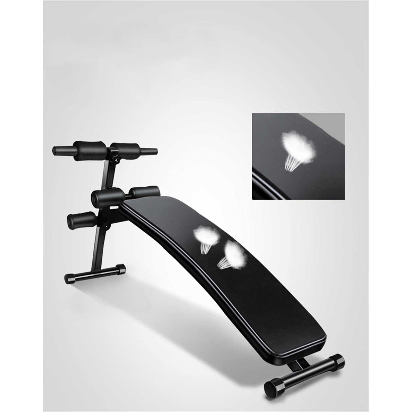 LUYIYI Supine Board Fitness Equipment Home Multi- Function Exercise Abdominal Curling Abdominal Muscle Exercise Aid