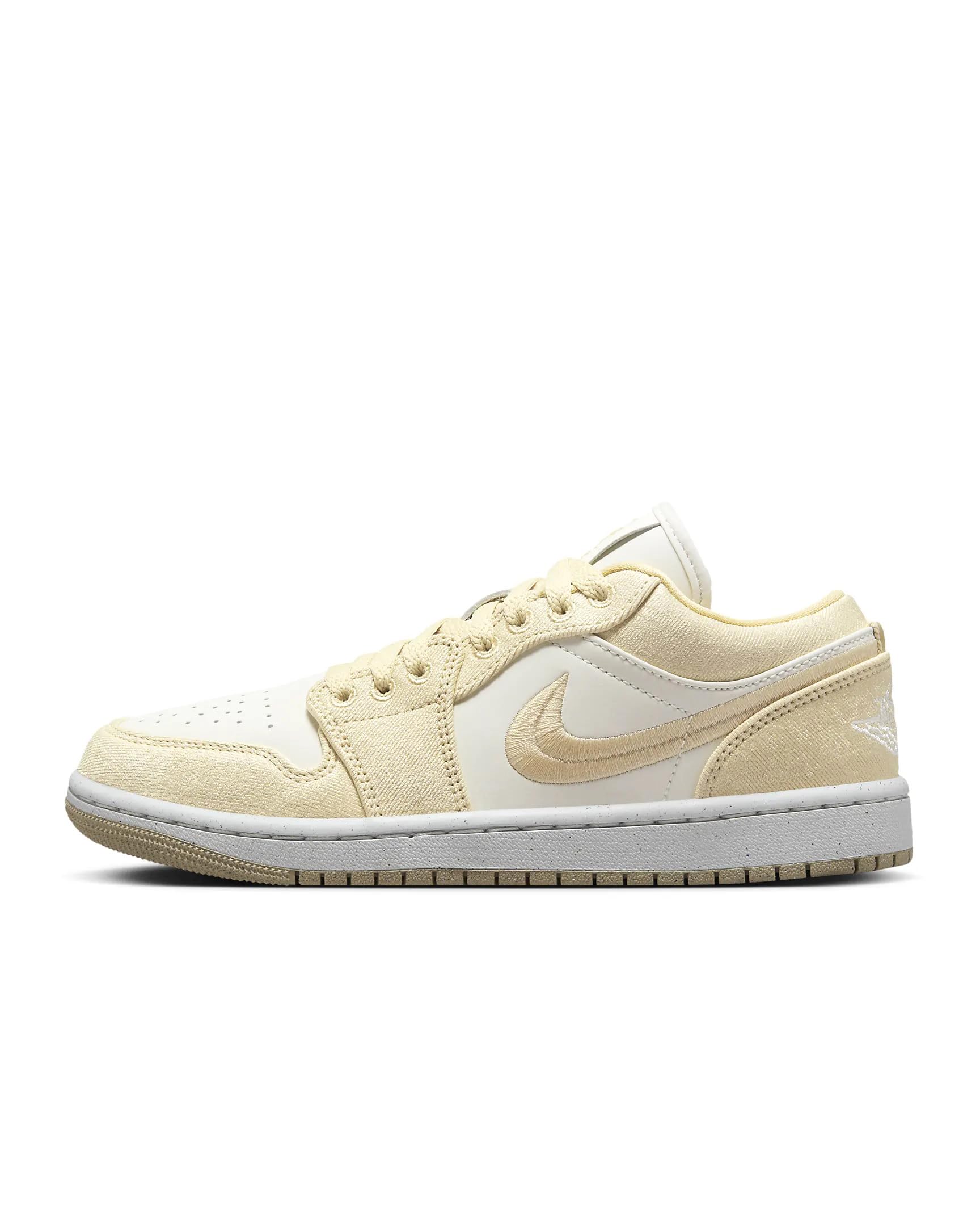 Jordan Women's Air 1 Low SE Team Gold/Sail (FN3722 701) - 11