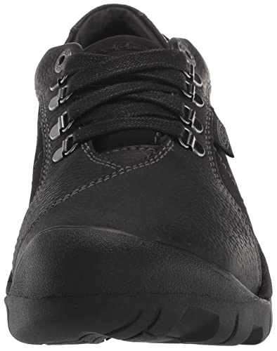KEEN Women's Presidio Waterproof Oxford, Black, 7