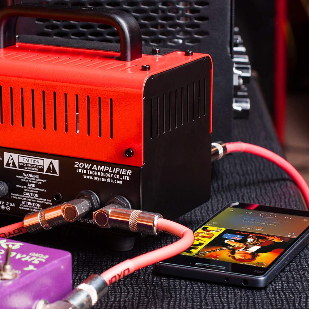 JOYO Jackman BanTamp Series Mini Amp Head 20 Watt Preamp 2 Channel Hybrid Tube Guitar Amplifier with Bluetooth